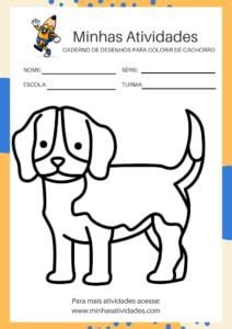Atividades Para Colorir Cachorros
