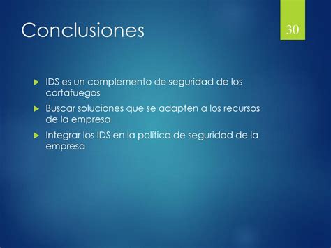 IDS SISTEMAS DE DETECCIÓN DE INTRUSOS ppt descargar