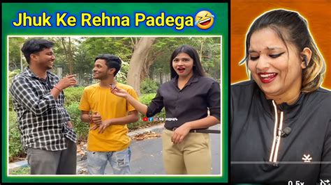 Jhuk Ke Rehna Padega Wah Kya Scene Hai Trending Memes REACTION