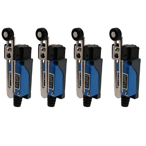 4X ME 8108 Momentary Rotary Adjustable Roller Lever Arm Limit Switch