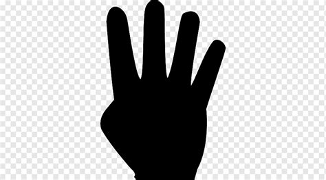 Finger Hand Computer Icons Fingers Hand People Silhouette Png PNGWing