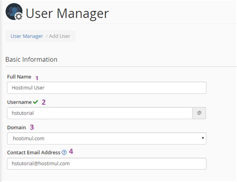 How To Create Additional Users In Cpanel Cpanel