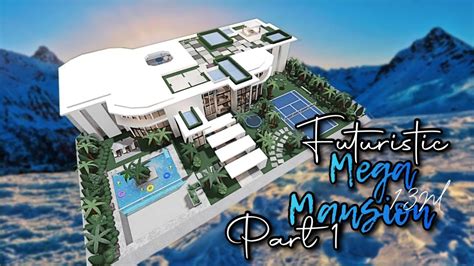Bloxburg Modern Mega Mansion Speedbuild Image To U