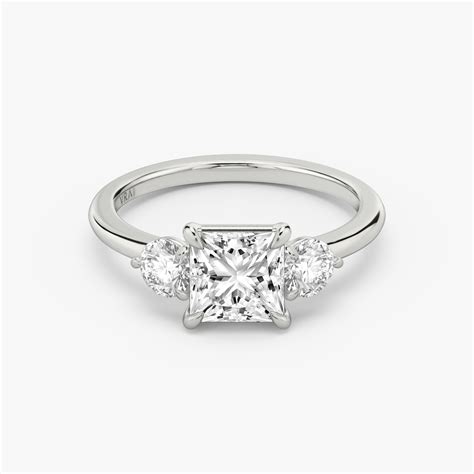 Round And Princess Cut Diamond Ring Online Bellvalefarms