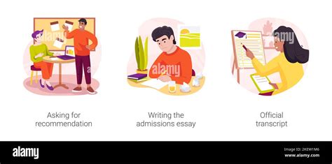 College Admissions Stock Vector Images Alamy