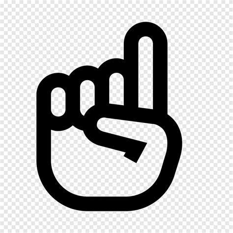 Index Finger Computer Icons Middle Finger Foam Hand Symbol Text Hand