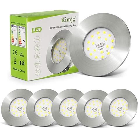 Spots Led Encastrables W Blanc Froid Extra Plat Lm V Led Spot