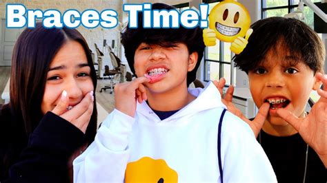 EVERYONE Getting Braces YouTube
