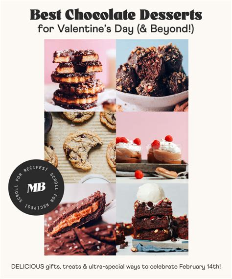 Best Chocolate Desserts For Valentine S Day Minimalist Baker