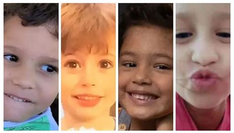 Filhos únicos conheça histórias das quatro crianças mortas em ataque a