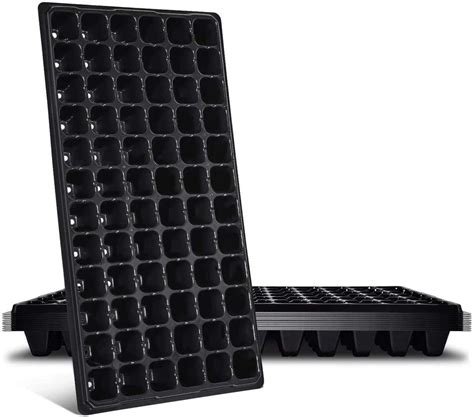 720 Cells 10 Trays 72 Cells Seedling Start Trays With Drain Etsy