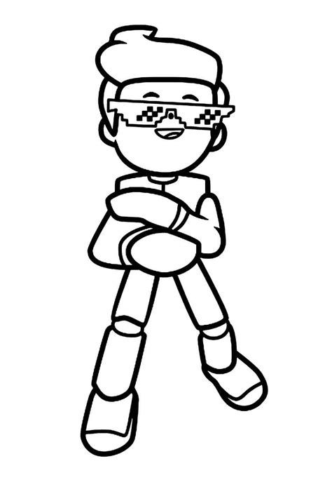 Desenhos De PK XD Para Colorir Bora Colorir