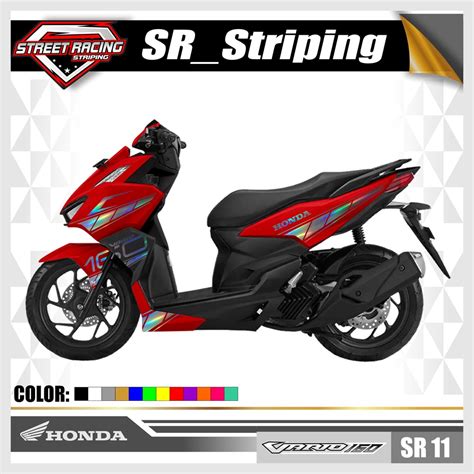 Jual Cutting Sticker Vario 160 Aksesoris Variasi Motor Stiker Vario