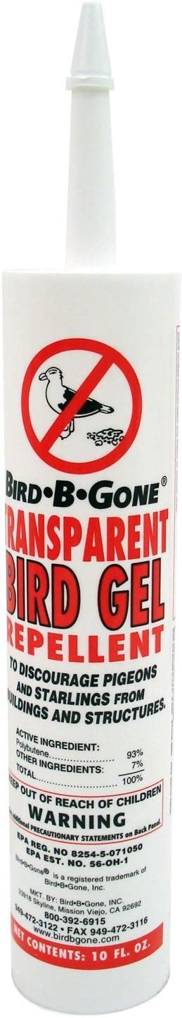 Amazon Bird B Gone Transparent Bird Gel Bird Repellent Gel