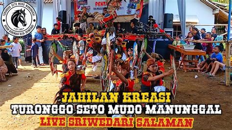 Jathilan Kreasi Putri Turonggo Seto Mudo Manunggal Live Sriwedari