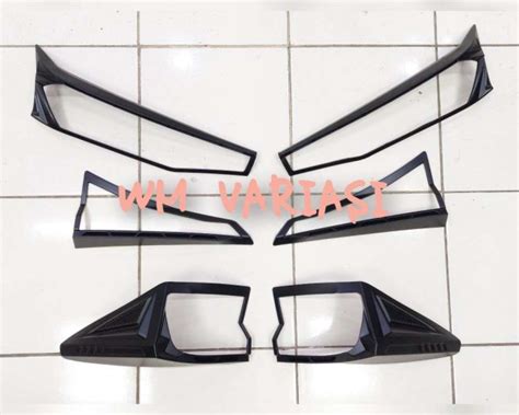 Jual ALL NEW AVANZA TIPE G 2022 PAKET GARNISH LIST LAMPU DEPAN BELAKANG