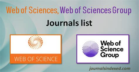 Web Of Science Journals List Z