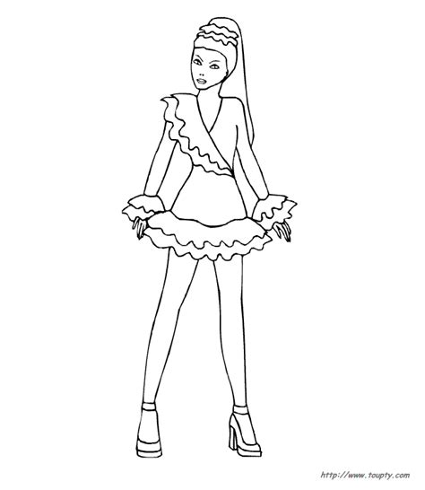 Dessins De Coloriage Mannequin Imprimer Sur Laguerche Page