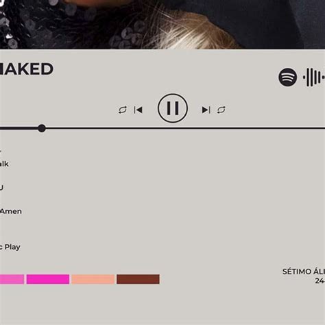 Quadro Moldura Spotify Rupaul Born Naked Elo7