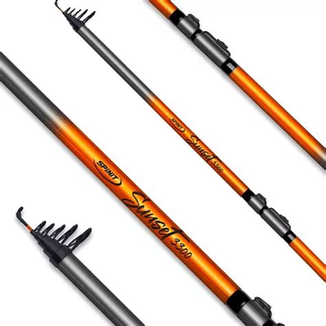 Caña Pesca Telescópica Variada 2 40mts Ultra Compacta Funda
