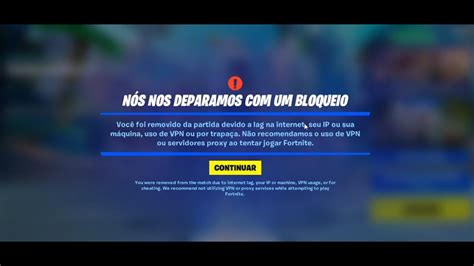 Como Resolver Erro Voce Foi Removido Da Partida Devido A Lag Na