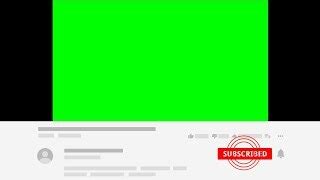 Animated Subscribe Button V2 Green Screen Green Screen Memes