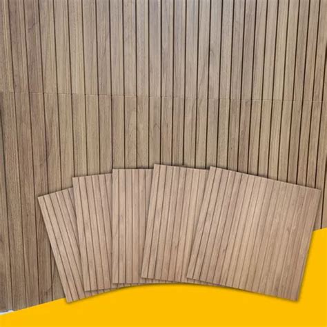 Kit Placa Painel Ripado Revestimento De Parede Original Frete Gr Tis