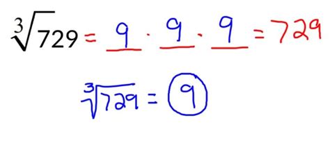 a quick explanation of how to find cube root mathcation