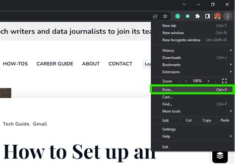 How To Convert A Webpage To PDF