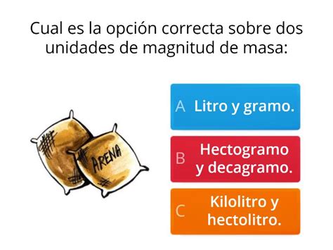 Unidades De Medida Quiz