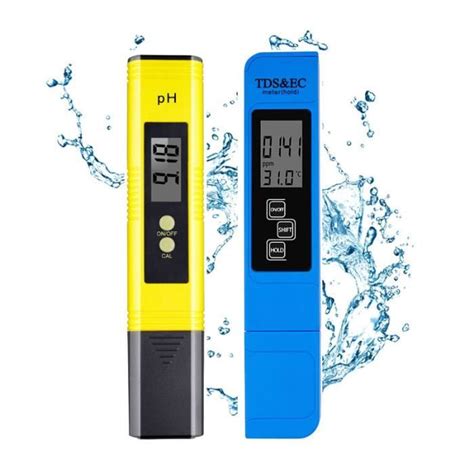 Mesure controle Testeur d eau numérique TDS testeur de PH 0 0 14 0
