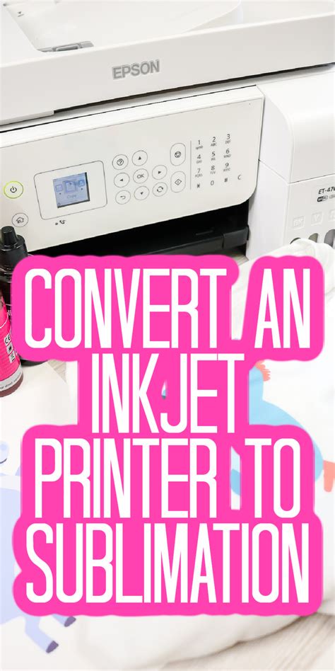 How To Convert An Epson Ecotank Printer Into A Sublimation Printer Eco