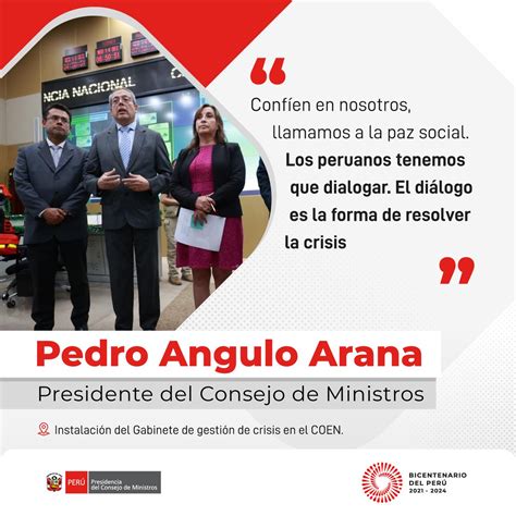 Ministerio De Vivienda On Twitter RT Pcmperu El Presidente Del
