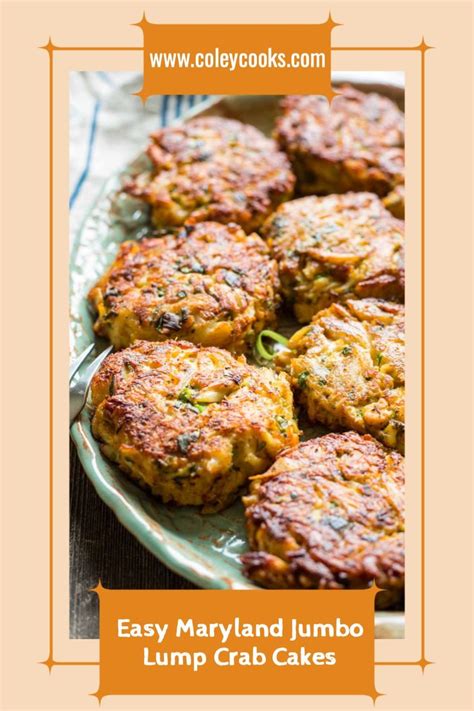 Easy Maryland Jumbo Lump Crab Cakes Lump Crab Cakes Delicious
