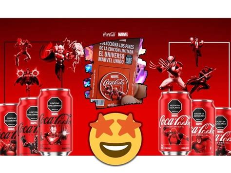 Coca Cola lanza pines de personajes Marvel así puedes conseguirlos