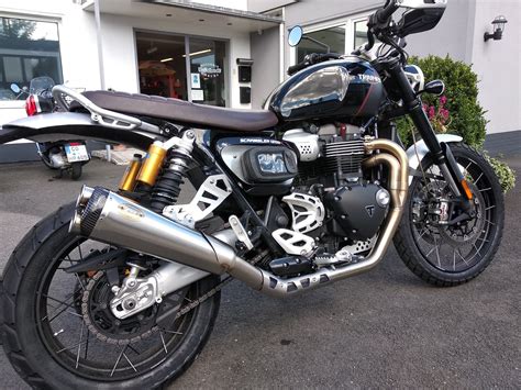 Umgebautes Motorrad Triumph Scrambler Xc Von Motorrad Reinhardt