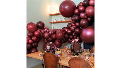 PartyWoo Burgundy Balloons Wine Red Balloons PARTY WOO YouTube