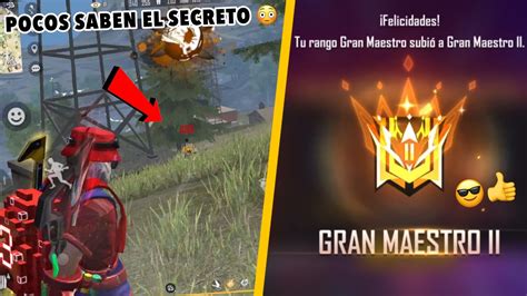 Como Subir A Gran Maestro Free Fire Facil Y Rapido Asi Se Hace