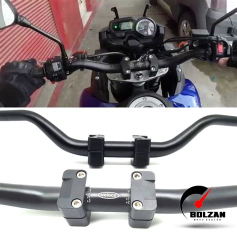 Guid O Esportivo Moto Fat Bat Naked Fazer Cb Hornet Xj Next
