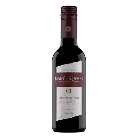 Vinho Brasileiro Tinto Meio Seco Marcus James Cabernet Sauvignon Serra