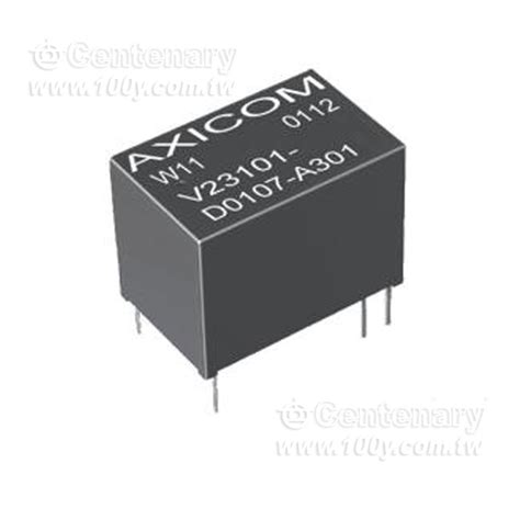 V23101 D1106 B201 TE Tyco TYCO信號繼電器DPDT 2 Form C 2A 3VDC