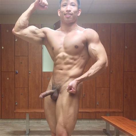 Nude Asian Bodybuilder