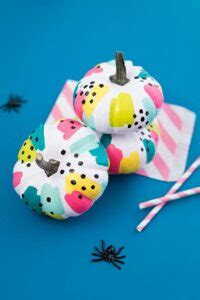 Chic Painted Halloween Pumpkin Ideas Lady Decluttered