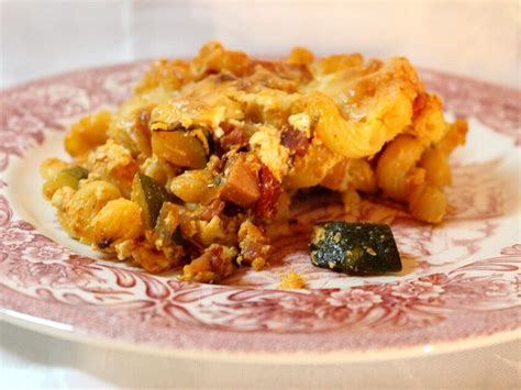 Nudelauflauf Mit Fleischk Se Paprika Zucchini Und Feta Von Dbartel
