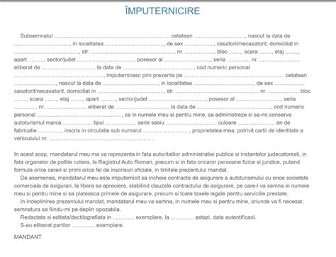 Procură Auto Ce trebuie să includă și cum arată aceasta FOTO