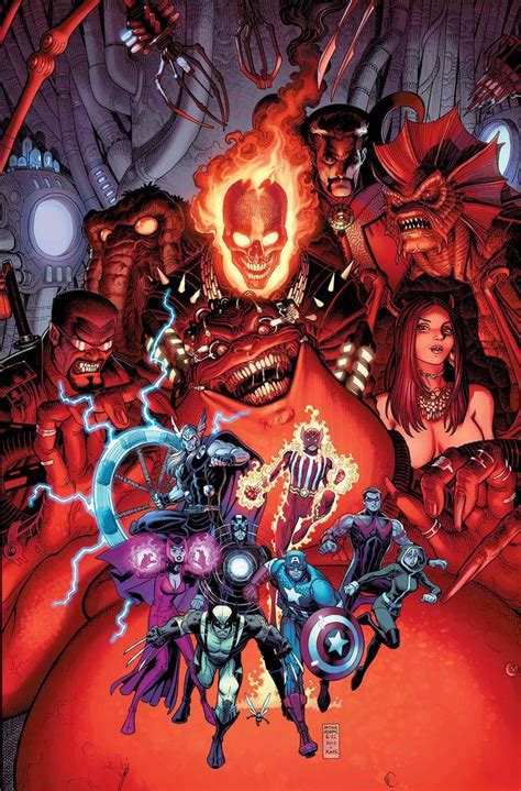 Ghost Rider Blade Doctor Strange And More Vs The Avengers By Art