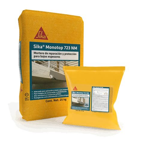 Sika MonoTop 723 NM Reforzamiento Estructural