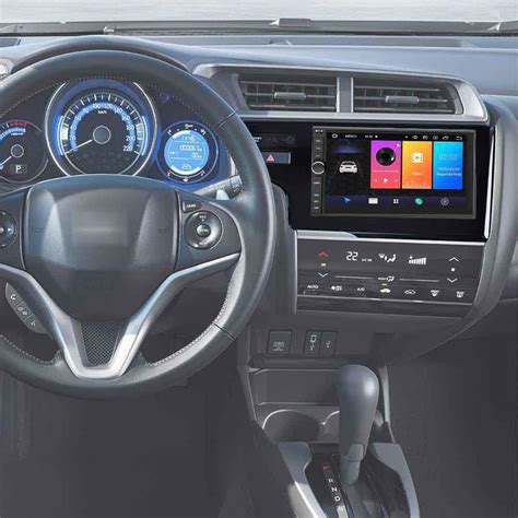 Central Multimídia Honda Fit 2015 a 2021 7 Polegadas Sistema Android
