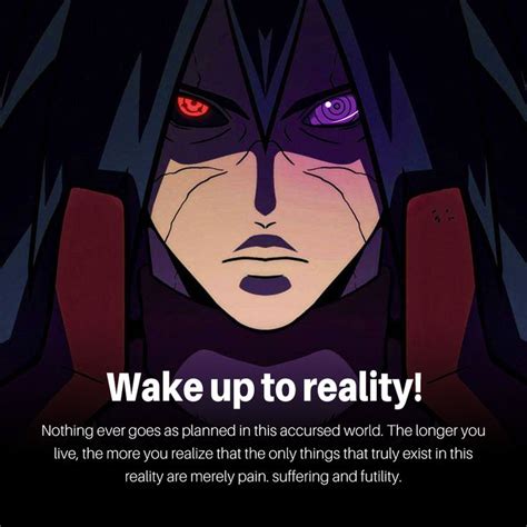 Here Is The Wake Up To Reality What MADARA UCHIHA Said In The Naruto