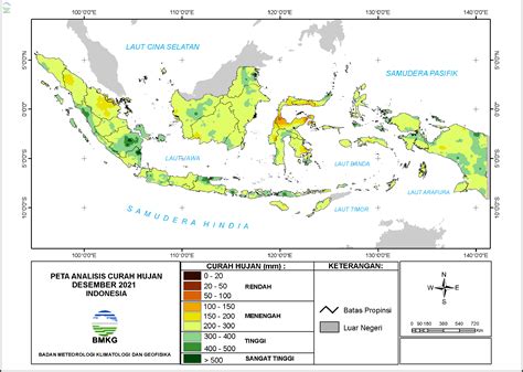 Analisis Curah Hujan Dan Sifat Hujan Desember 2021 BMKG